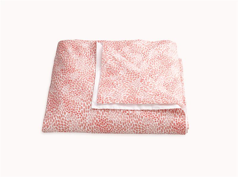 LuLuDK Matouk Nikita coral duvet cover and sheets set