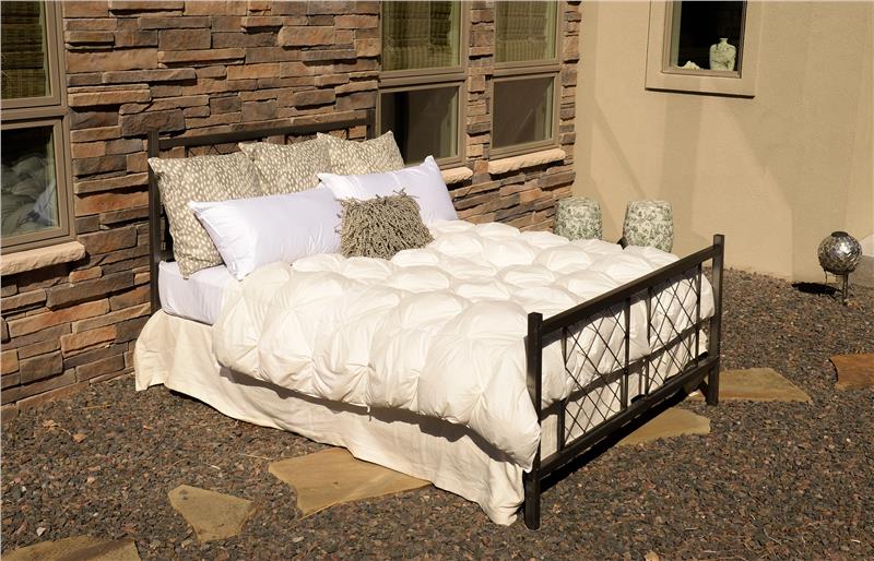 Ogallala Denali duvet in a lofty 900 FP WGD luxury bedding