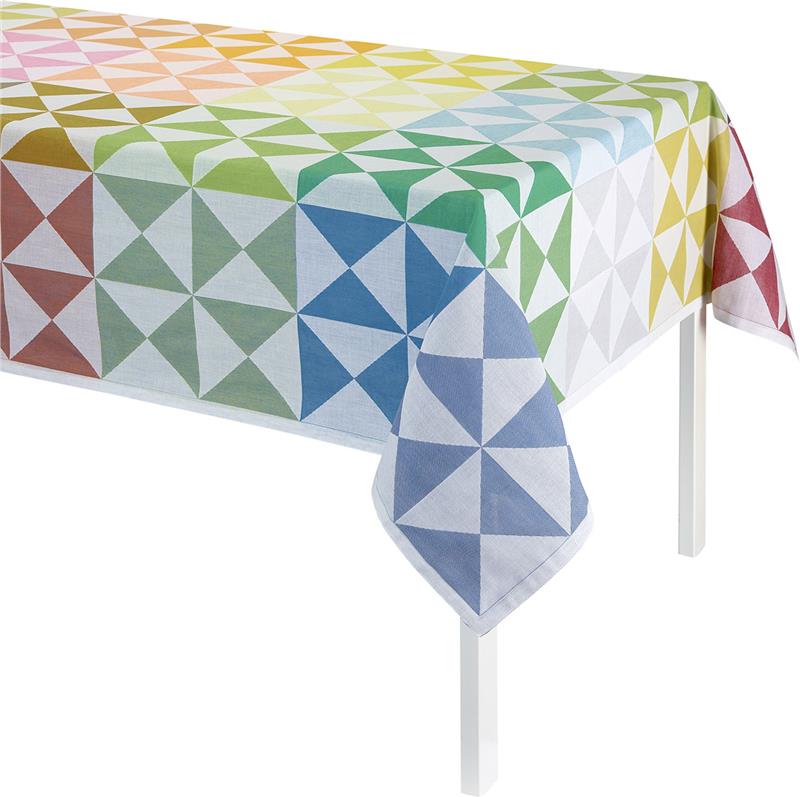 Origami french tablecloth by Le Jacquard Francais